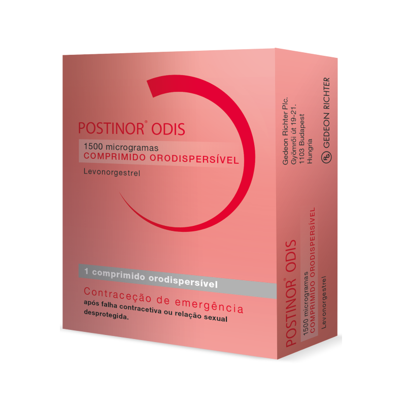 Postinor Odis 1,5mg 1 comprimido bucodispersable - Pharma Scalabis